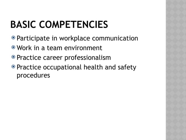 The 3 competencies Computer Systems Servicing | PPT