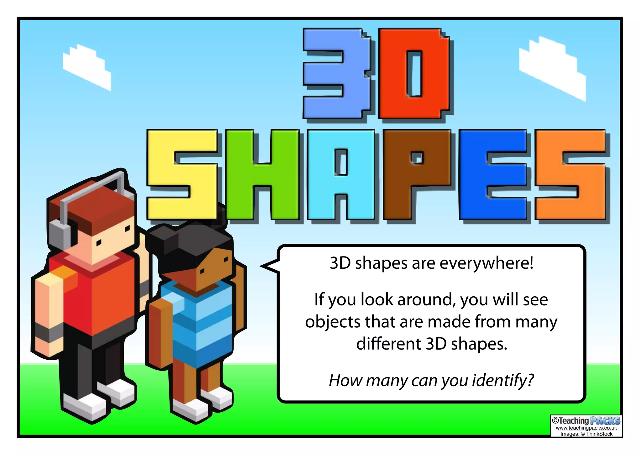 The 3D Shapes Pack - Teaching Resources | PDF