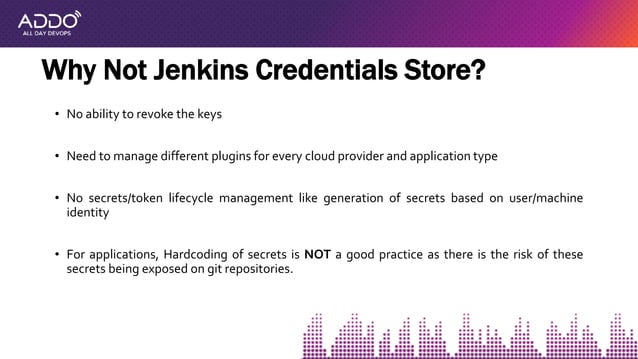 Jenkins Terraform Vault | PPT