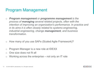 IDEXX IT’s Agile Journey | PPT