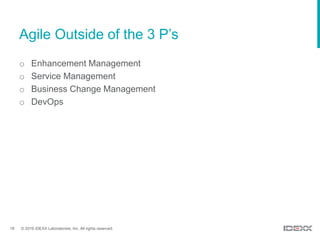 IDEXX IT’s Agile Journey | PPT