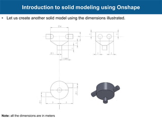 Theory of the standard of The 3rd Learning of Onshape | PPT