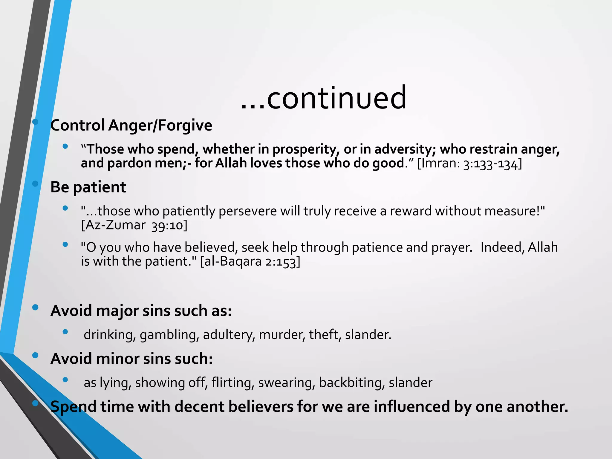 The 3 stages of nafs in islam | PPTX