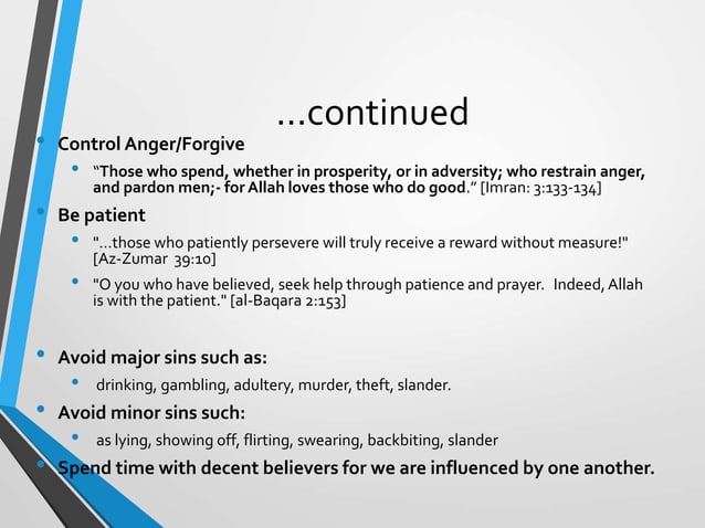 The 3 stages of nafs in islam | PPTX