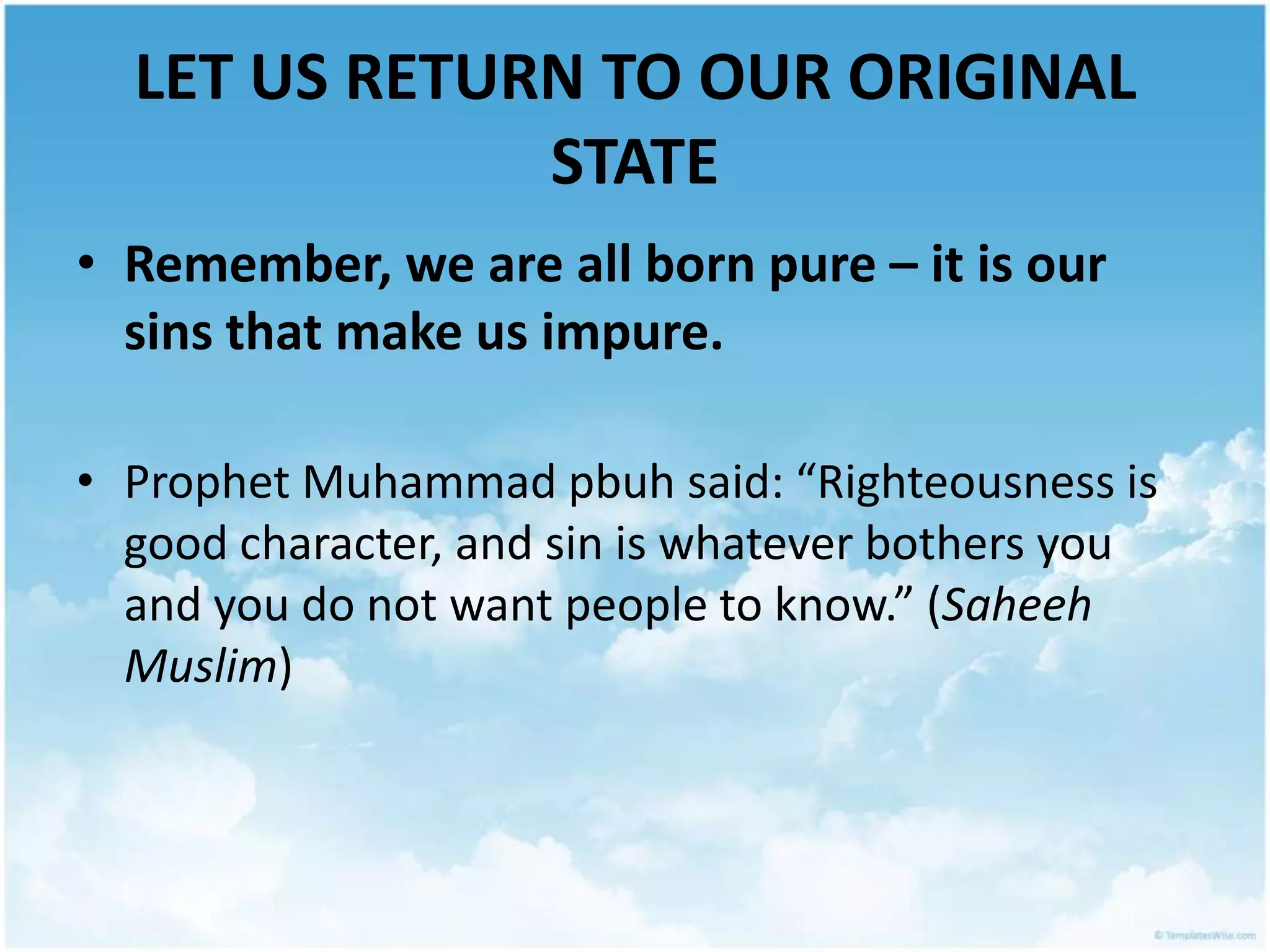 The 3 stages of nafs in islam | PPTX