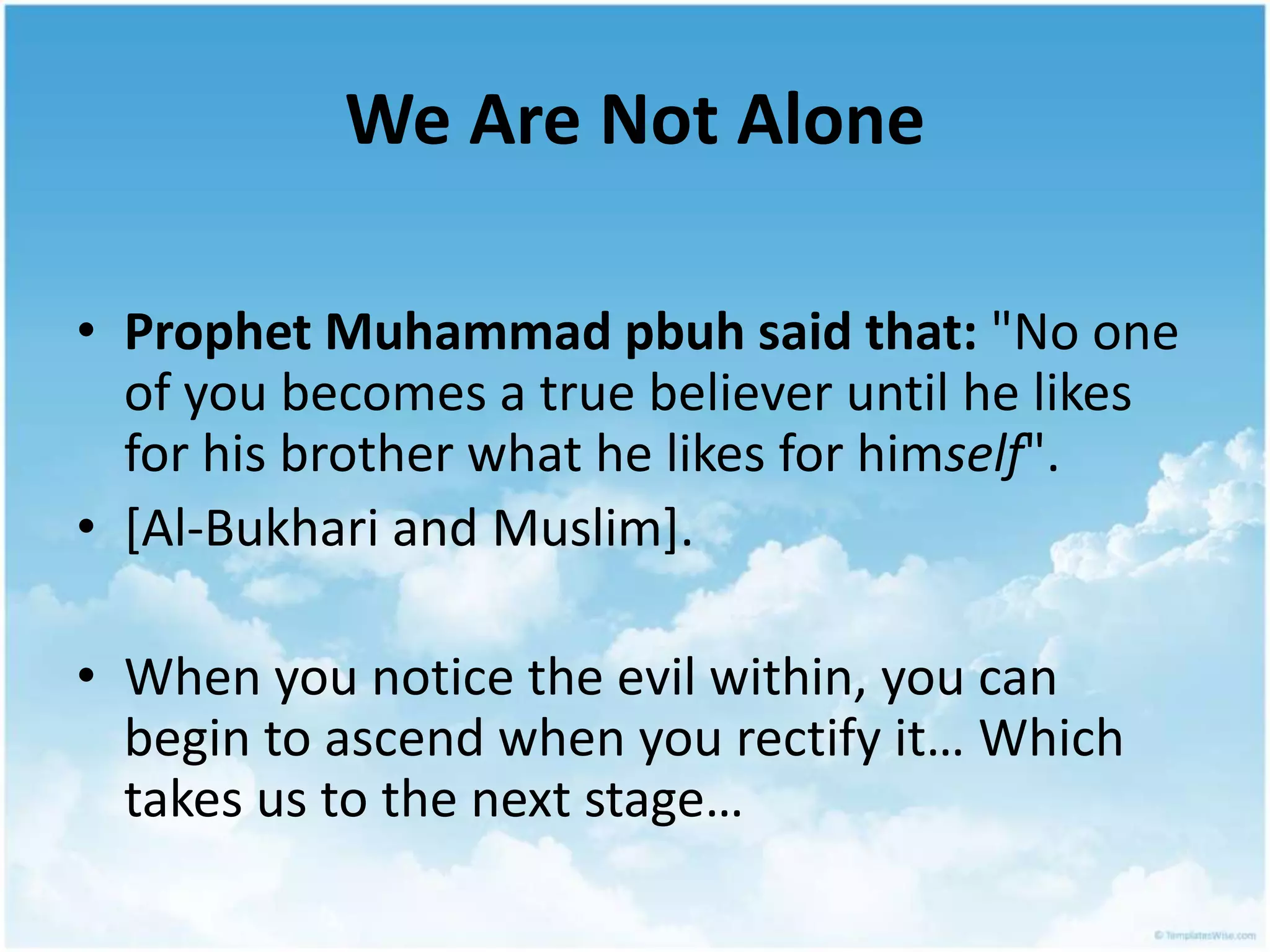 The 3 stages of nafs in islam | PPTX