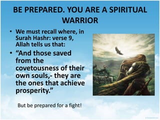 The 3 stages of nafs in islam | PPTX