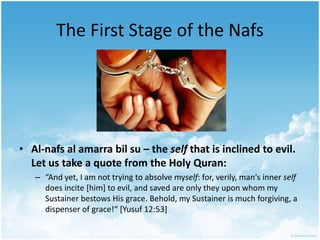 The 3 stages of nafs in islam | PPTX