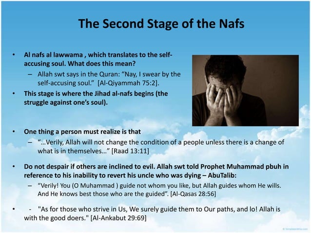 The 3 stages of nafs in islam | PPTX | Islam | Religion & Spirituality