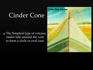 The 3 volcano types | PPTX