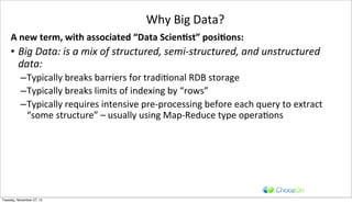 THE 3V's OF BIG DATA: VARIETY, VELOCITY, AND VOLUME from Structure:Data ...