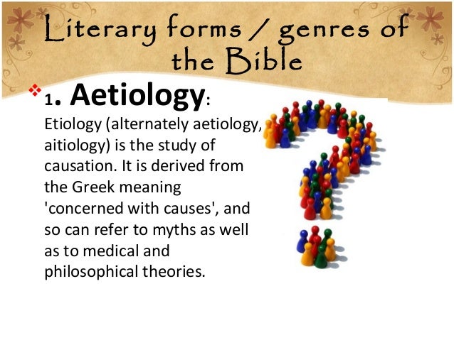 THE SCRIPTURE - The World of the Text