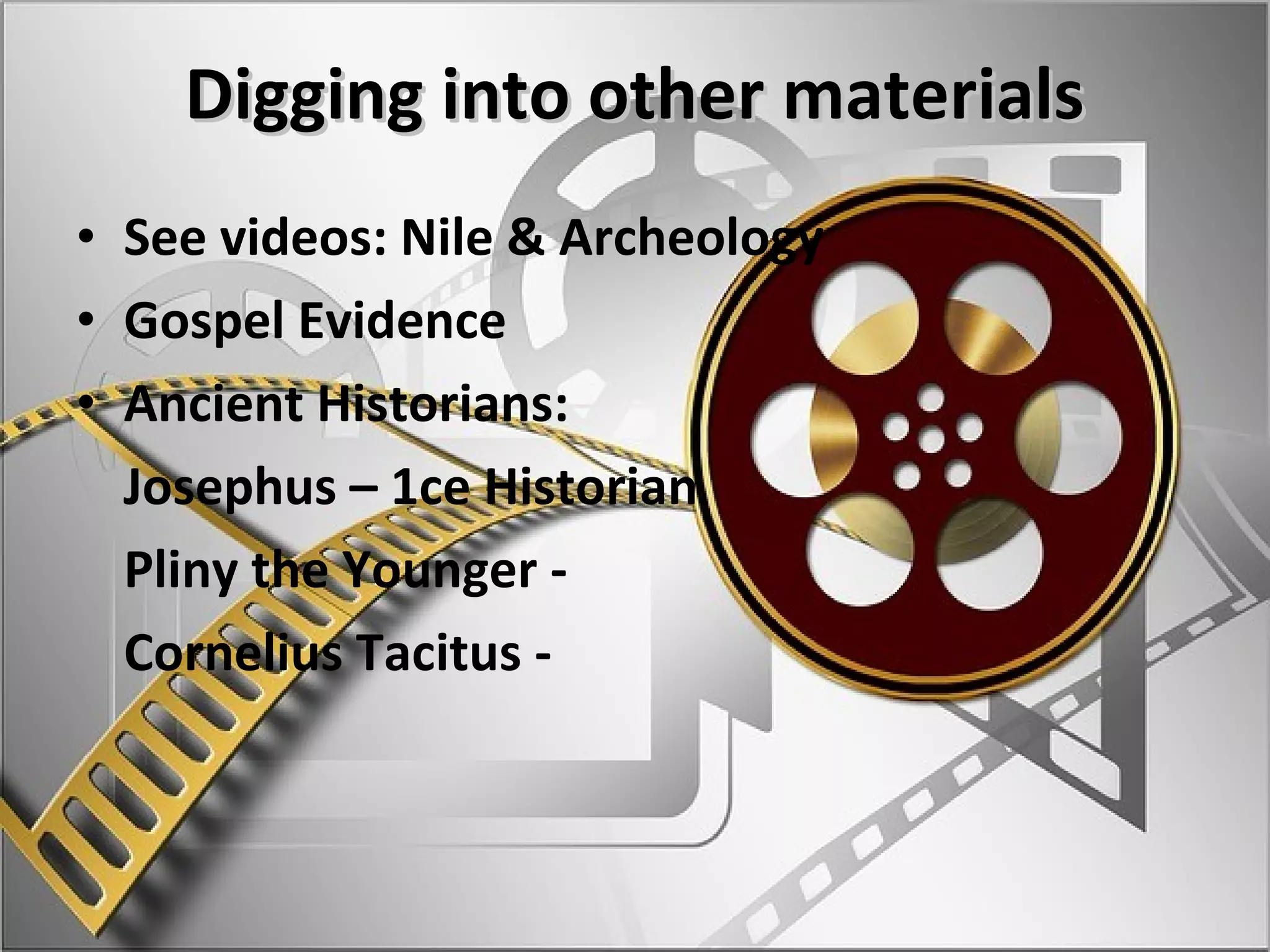 The Scripture - The World Behind the Text | PPT