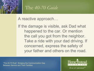 The 40 70 Rule Powerpoint | PPT