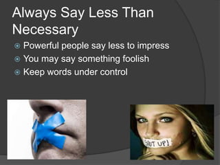 The 48 laws of power lauren updated | PPTX