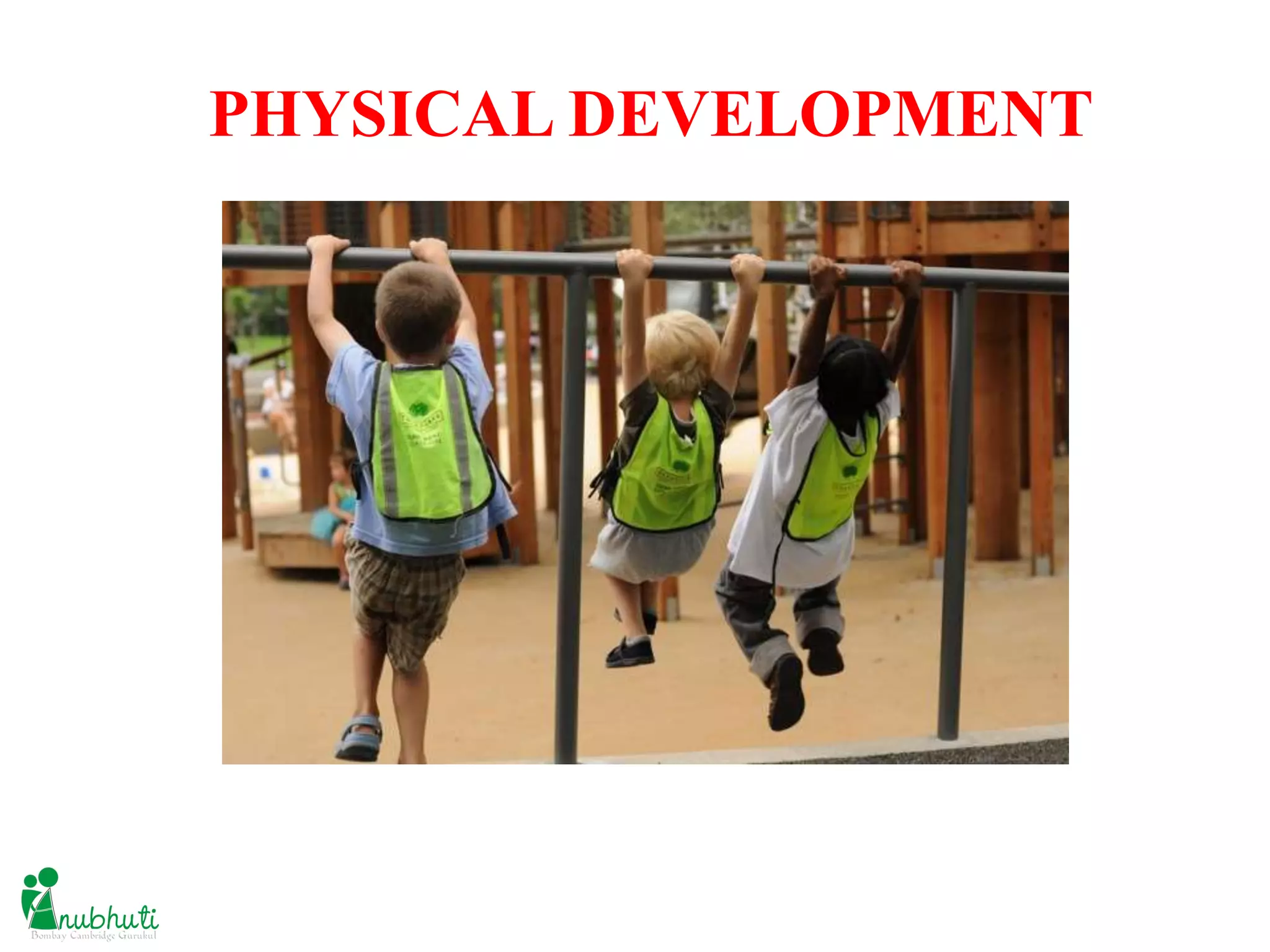 The 4 areas of development in children (age group3 to 6 years) | PPSX