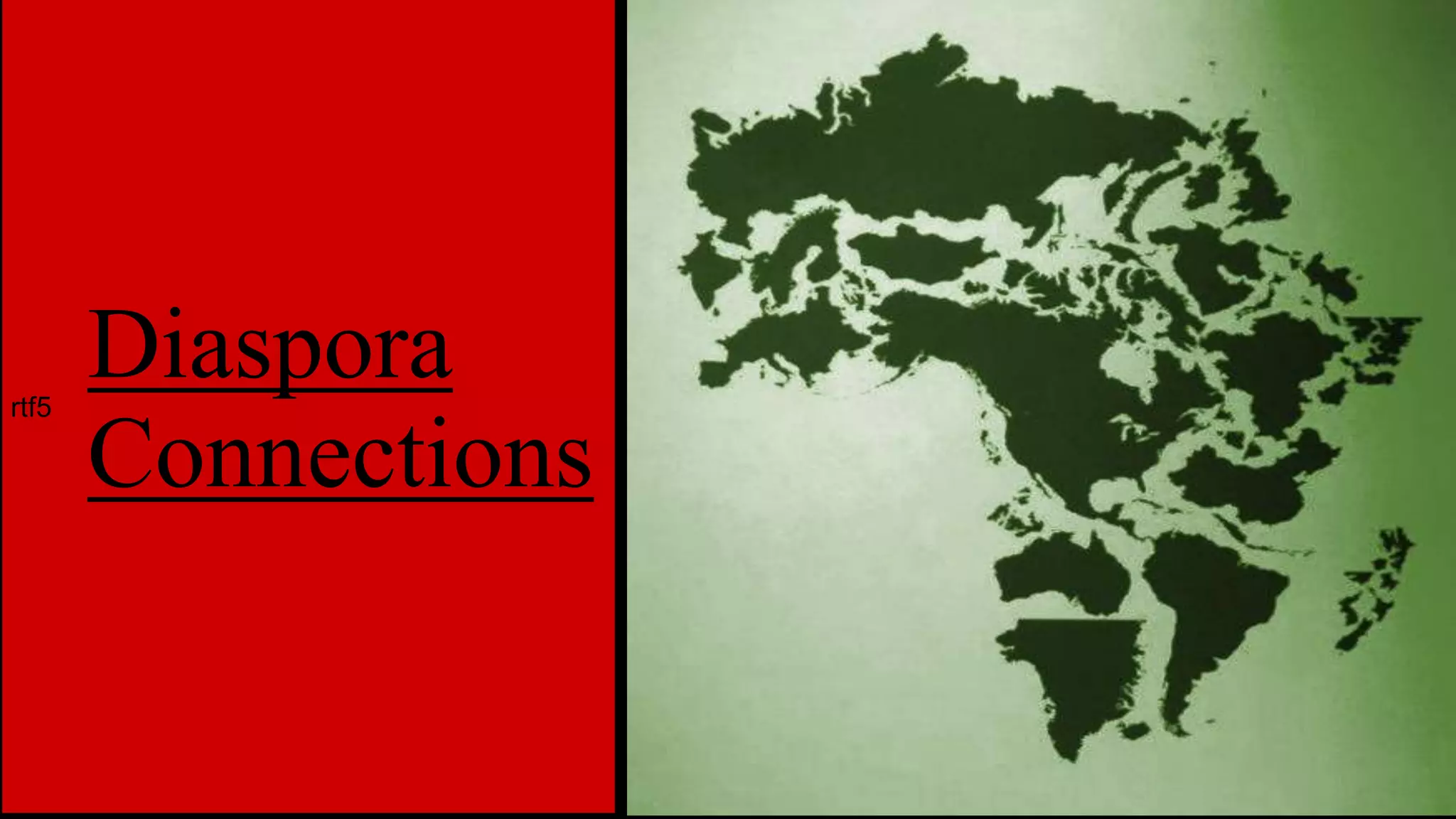 The 4 corners - African Cosmology | PPTX