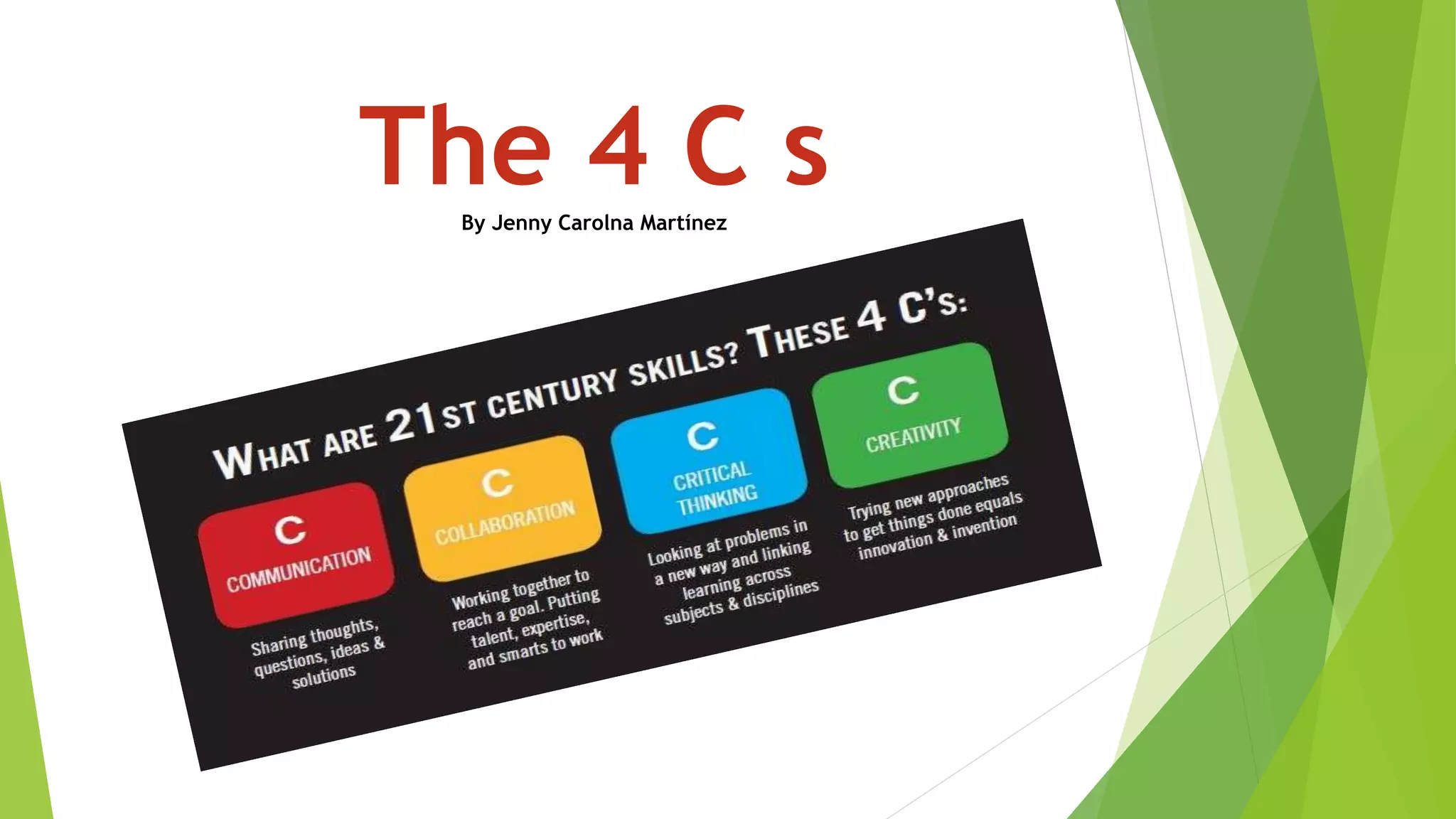 The 4 cs | PPTX