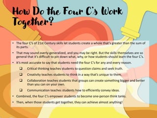 The 4C's of 21st Century Skills | PDF