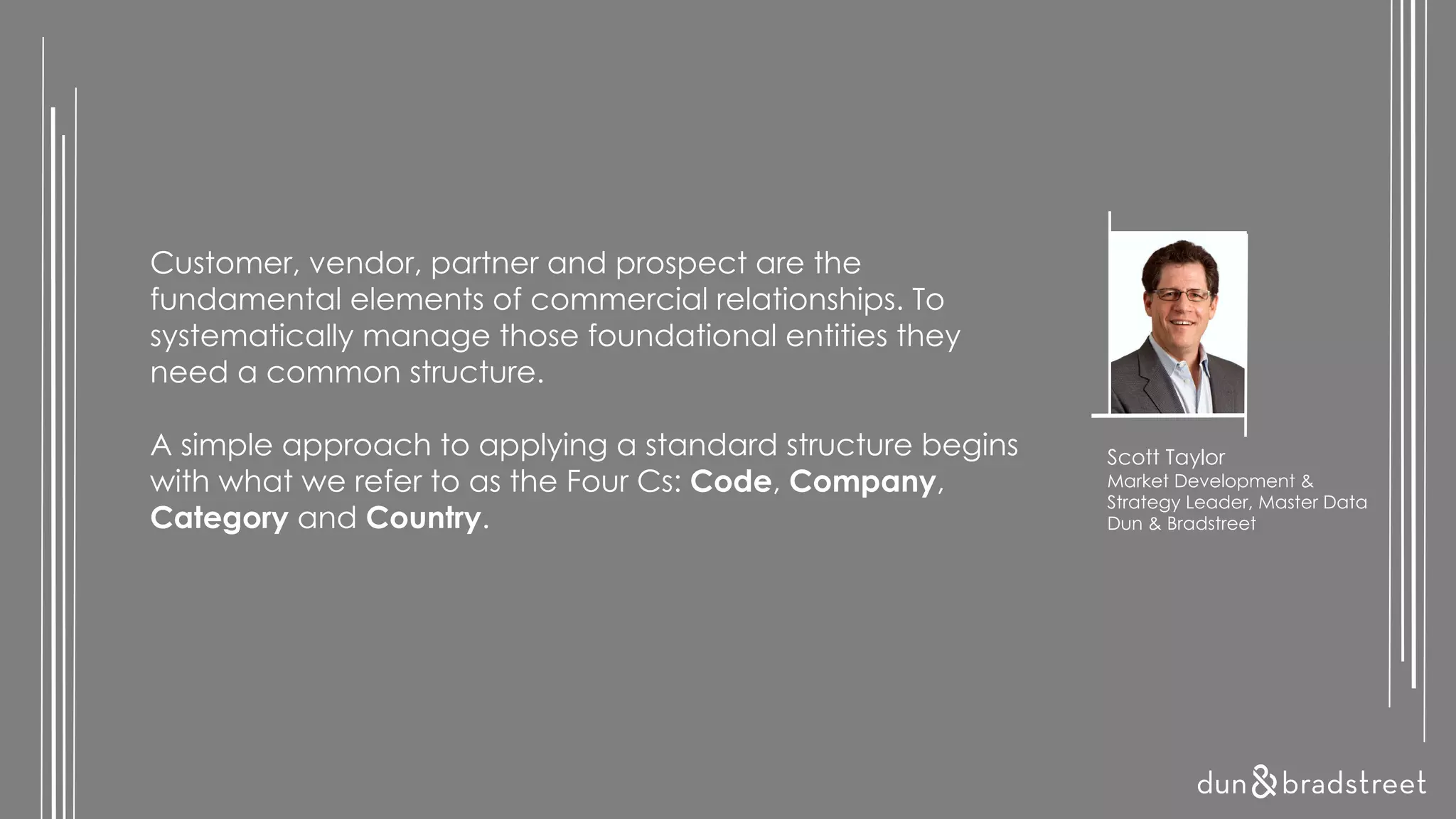 The 4C’s of Master Data - The Fundamental Elements of Commercial ...