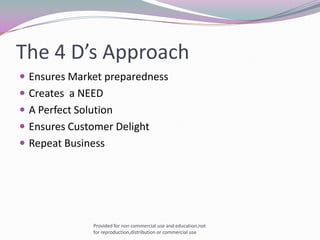 The 4 D's approach | PPTX