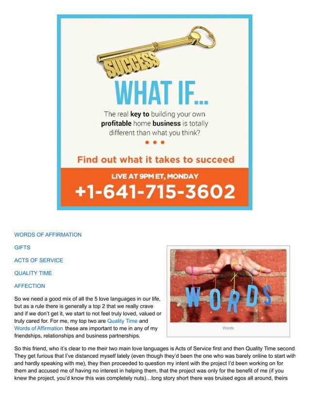 The 4 levels of love which level do you spend the most time at | PDF ...