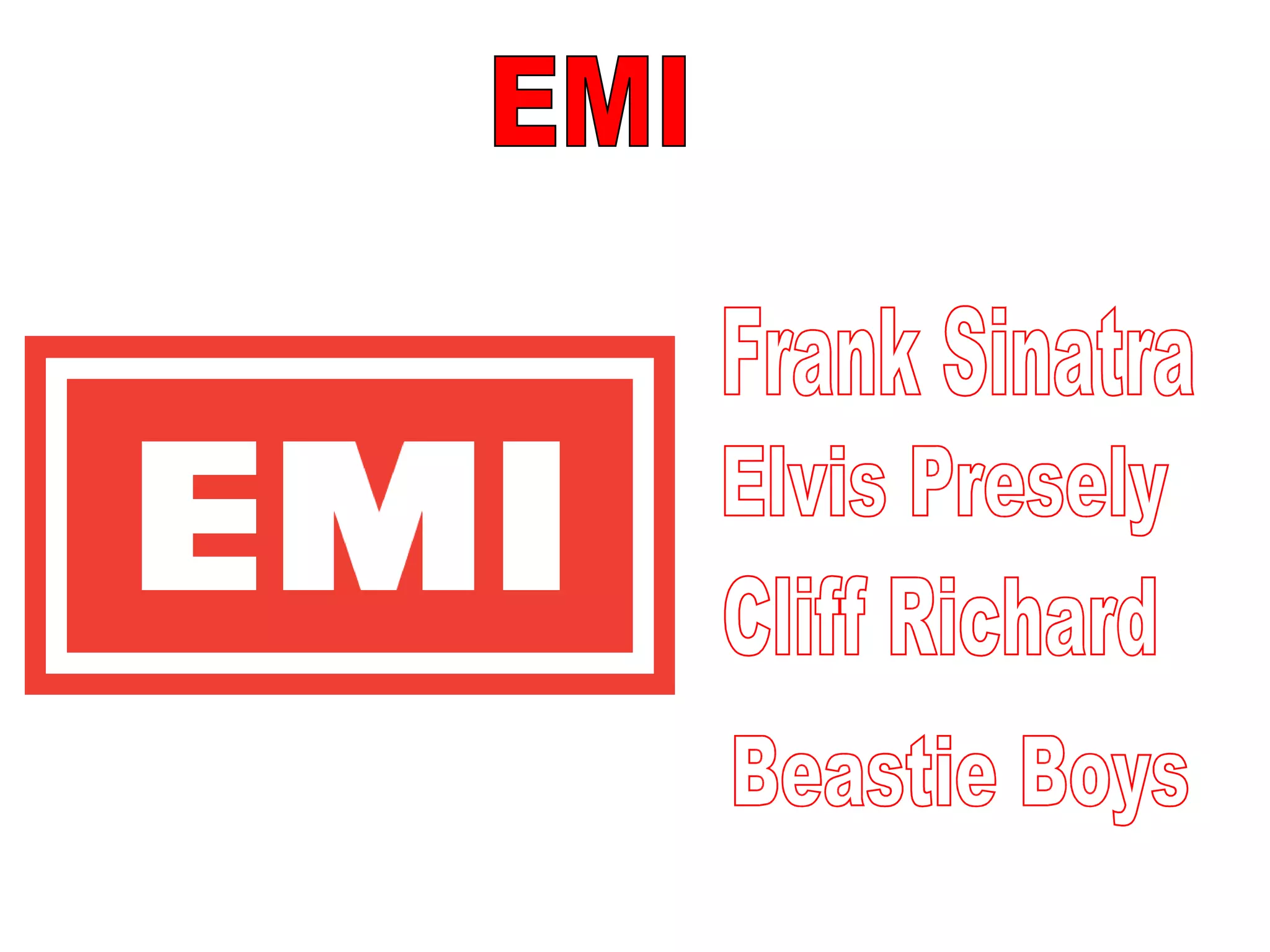 The 4 Major Labels | PPT
