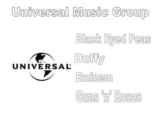 The 4 Major Labels | PPT