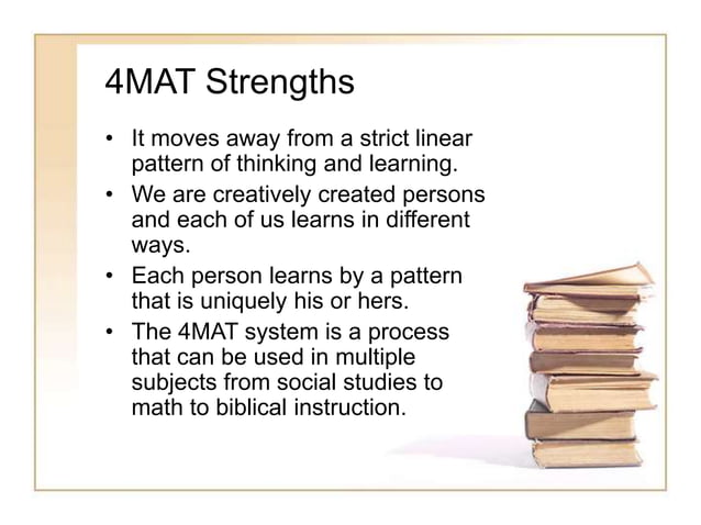 The 4MAT system | PPT