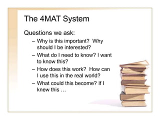 The 4MAT system | PPT