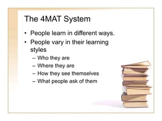 The 4MAT system | PPT