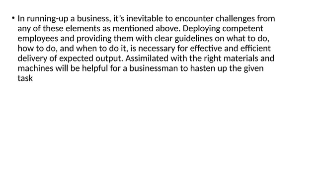 The 4M’s of operation.pptx man, money, machine | PPT