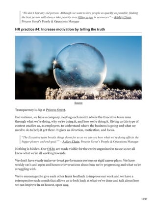 The 4 netflix hr practices that took us from average to awesome | PDF