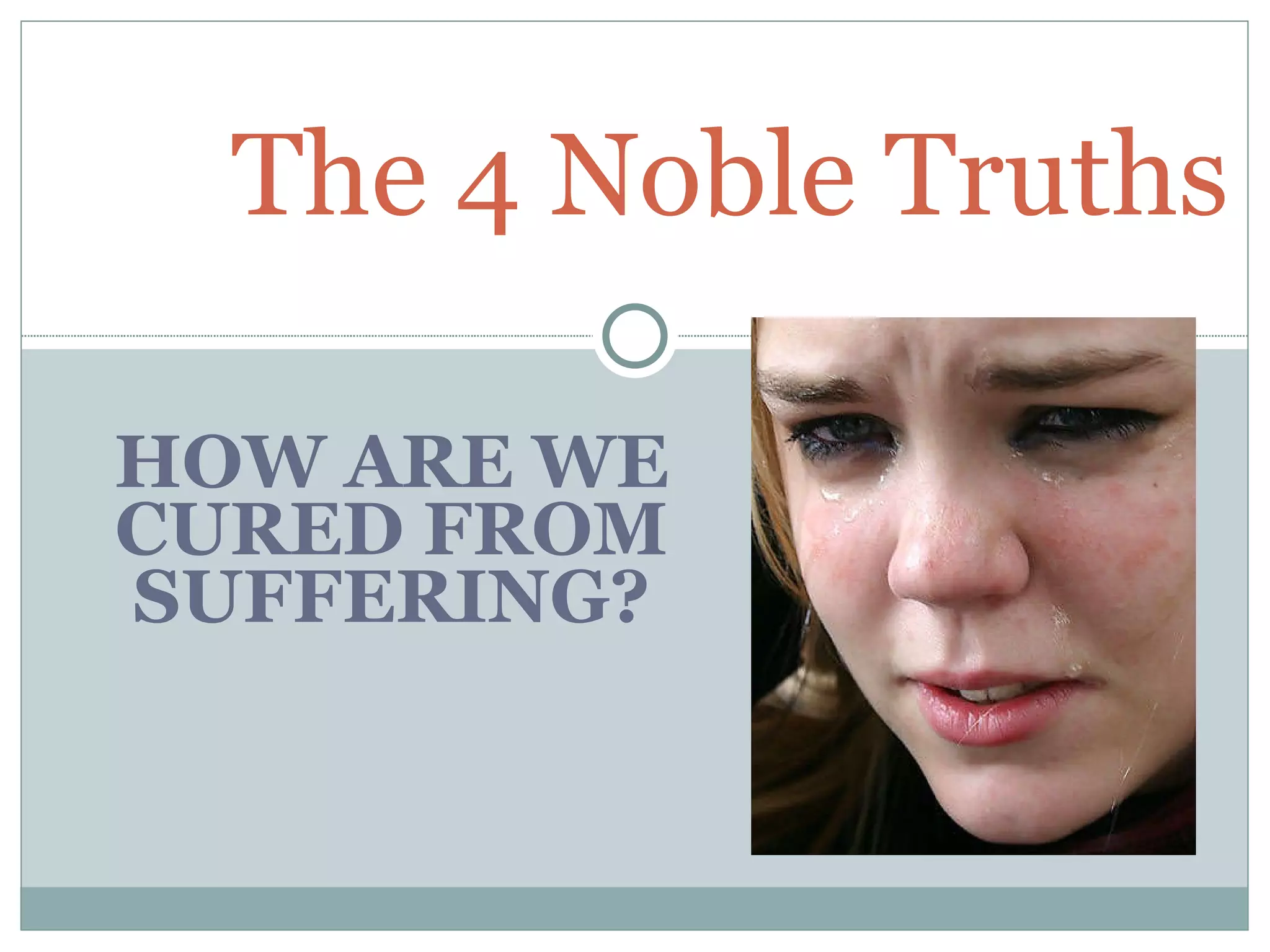 The 4 Noble Truths | PPT