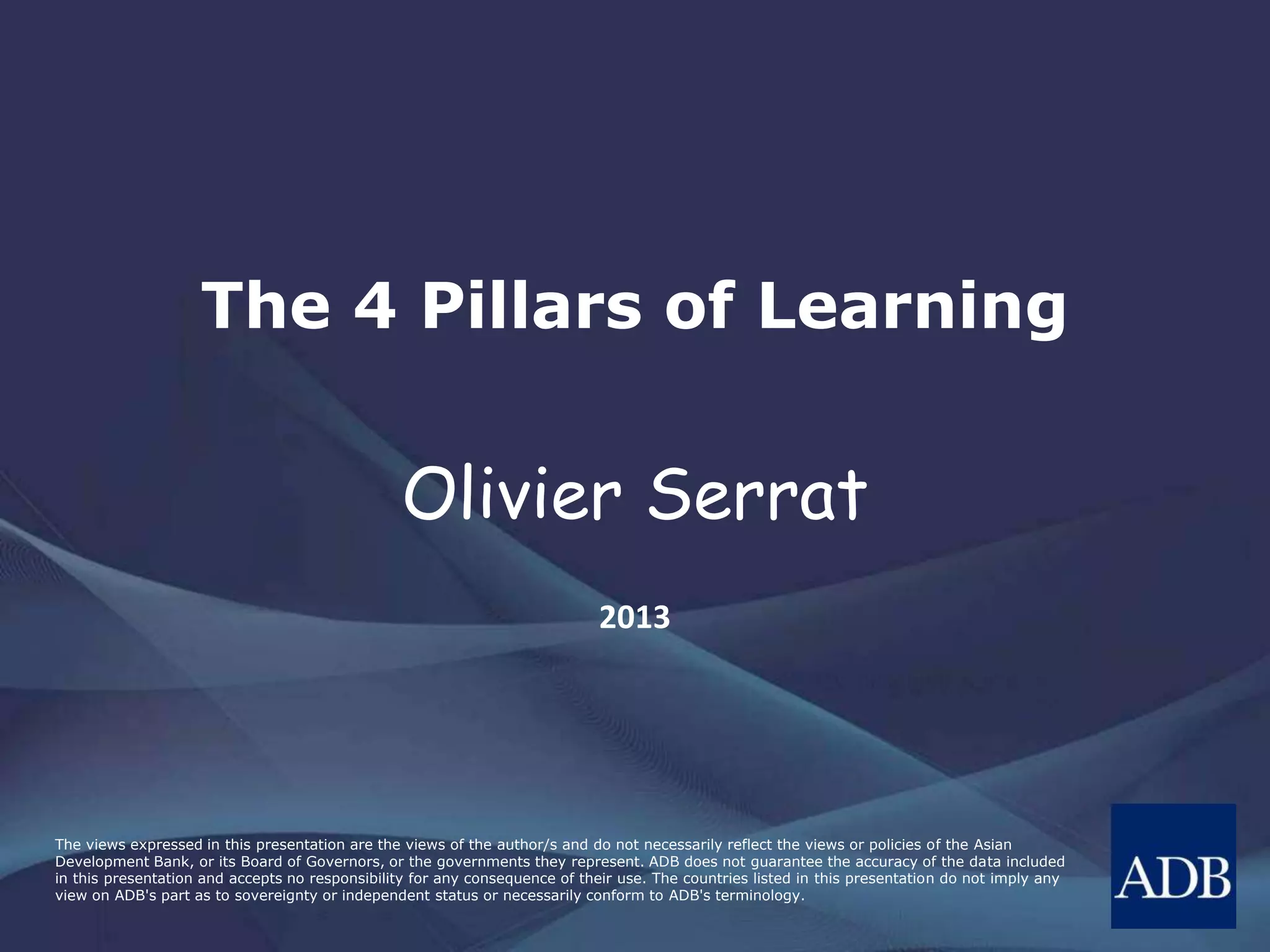 The 4 Pillars of Learning | PPT