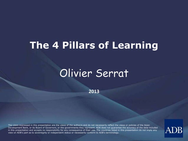 The 4 Pillars of Learning | PPT | Free Download