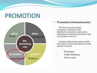 The 4 p's of marketing mix | PPTX