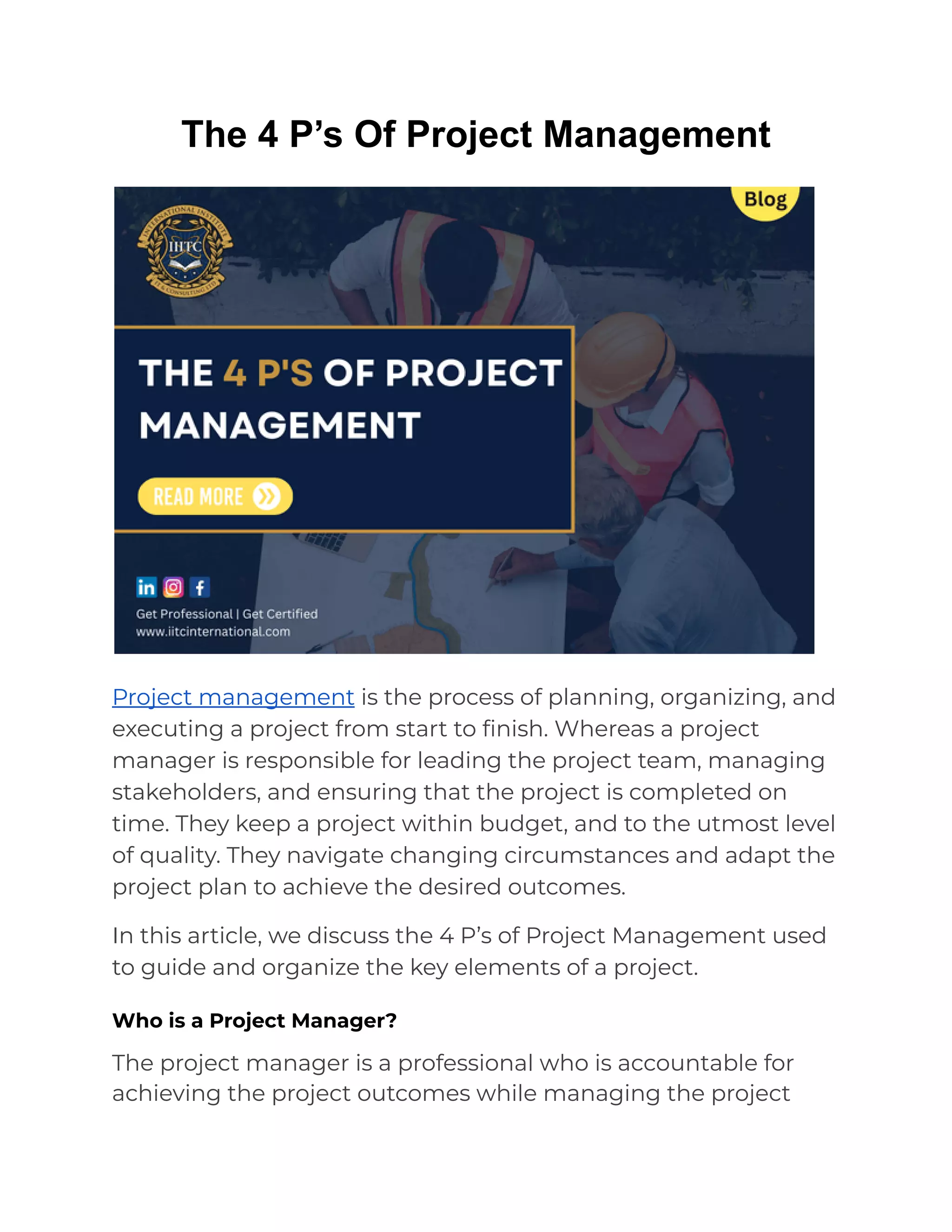 The 4 P’s Of Project Management.pdf