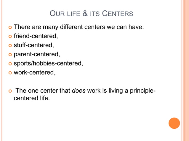 The 4 Quadrants of Life - VIMS.ppt | Mental Health | Diseases and ...