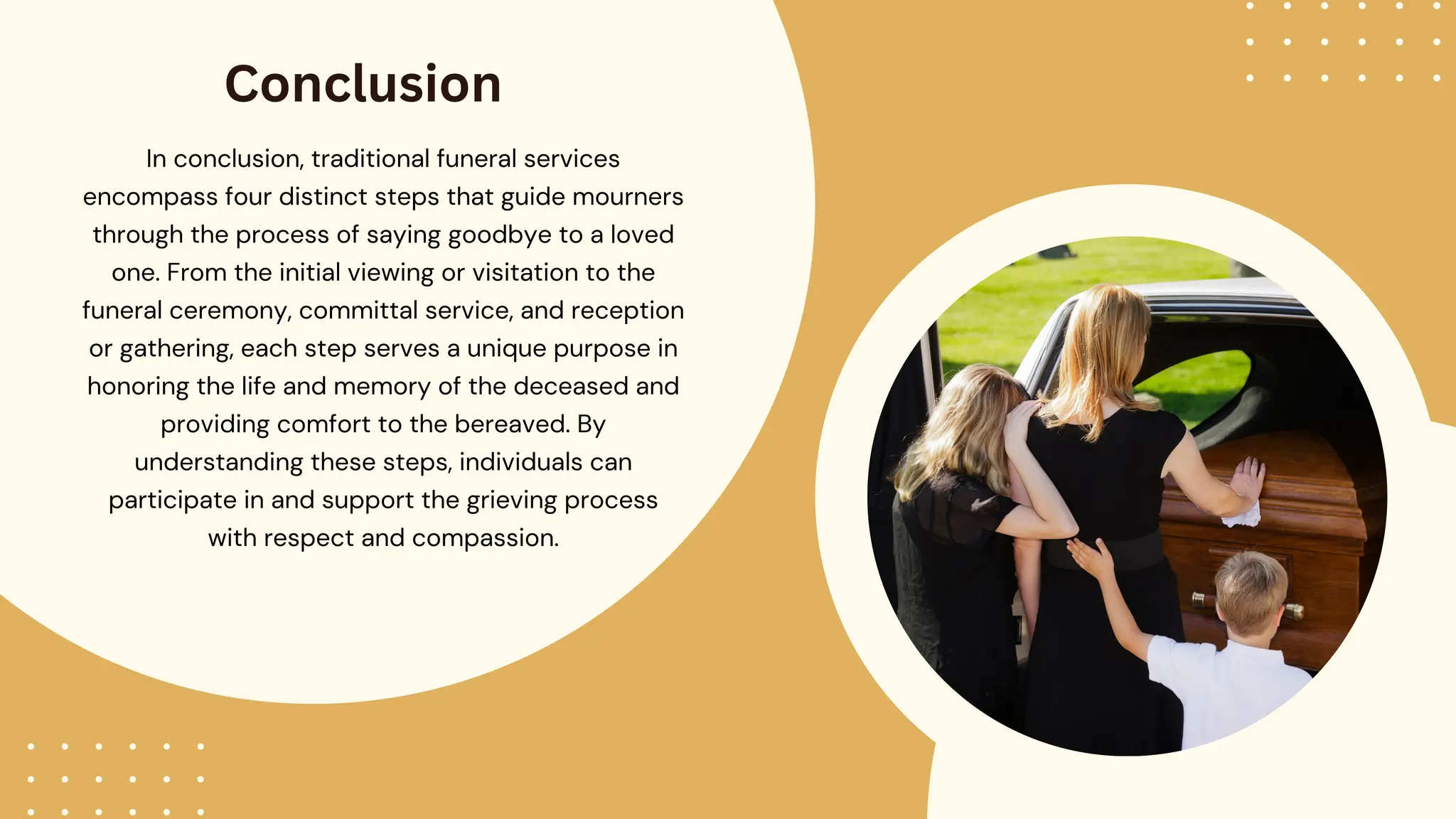The 4 Steps of a Traditional Funeral Service | PDF