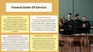 The 4 Steps of a Traditional Funeral Service | PDF