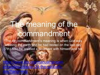 The 4th commandment noah butler v2 | PPT