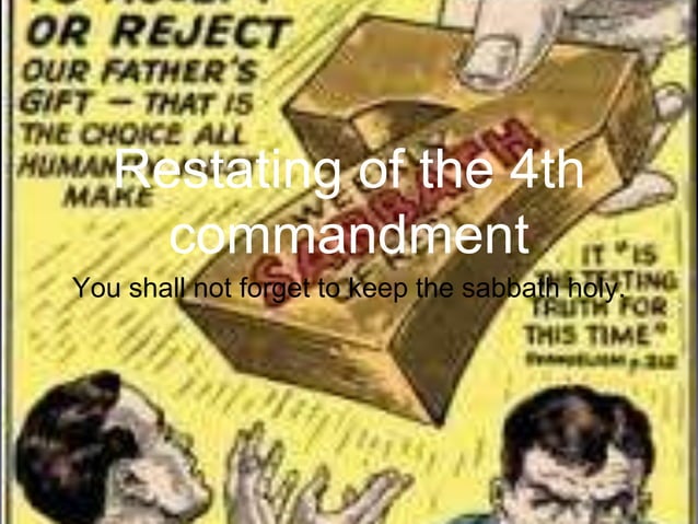 The 4th commandment noah butler v2 | PPT