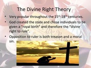 The 4 theories of government | PPT