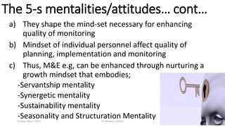 The 5 s mentality theory and application in project management | PPT