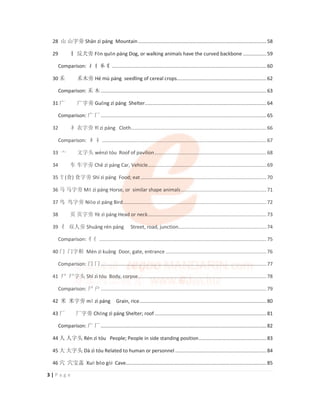 The 50 Chinese Radicals Roots You Must Know 最重要的50部首- Decoding Chinese ...