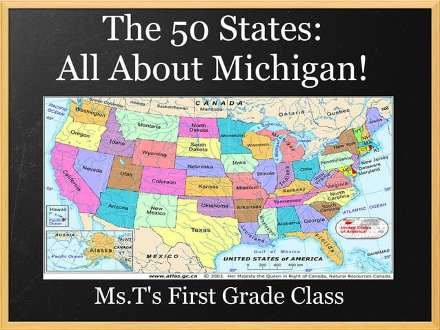 The 50 States All About Michigan | PDF