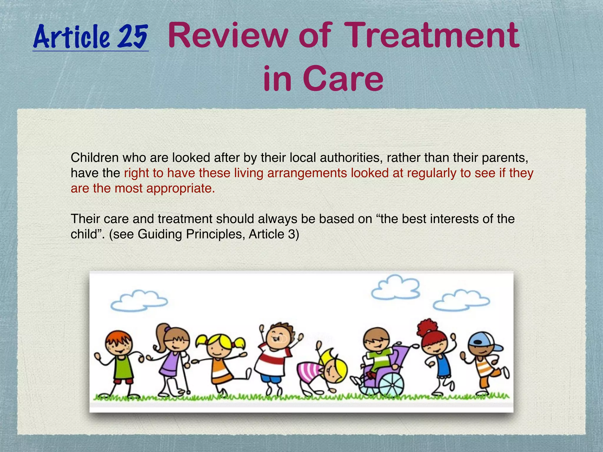 The 54 articles of the un crc | PDF