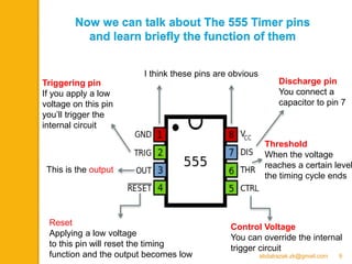 The 555 timer | PPTX | Consumer Electronics | Technology & Computing