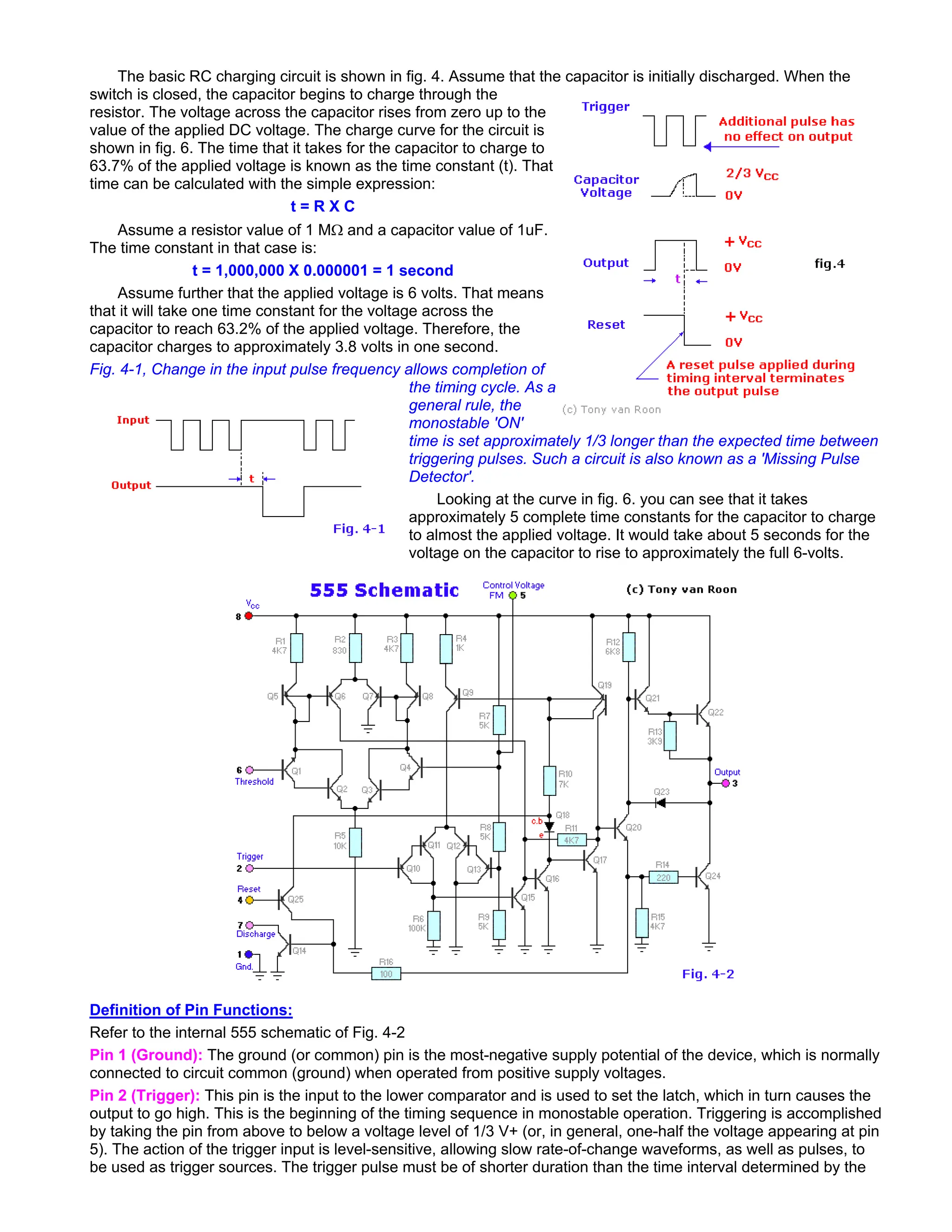 Descripción del CI 555 para uso de estudiantes | PDF